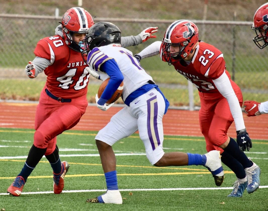 Laub TD, goal line stands power Indians | News, Sports, Jobs - The Sentinel